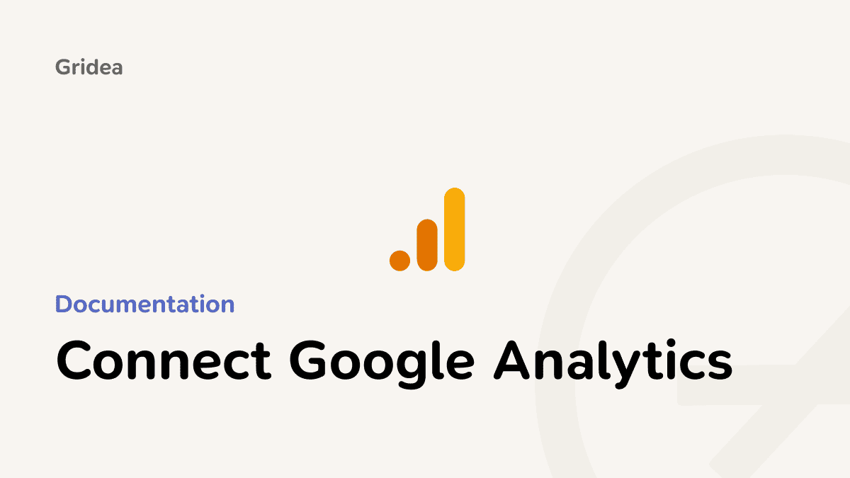 Connect Google Analytics to Gridea · Gridea Docs